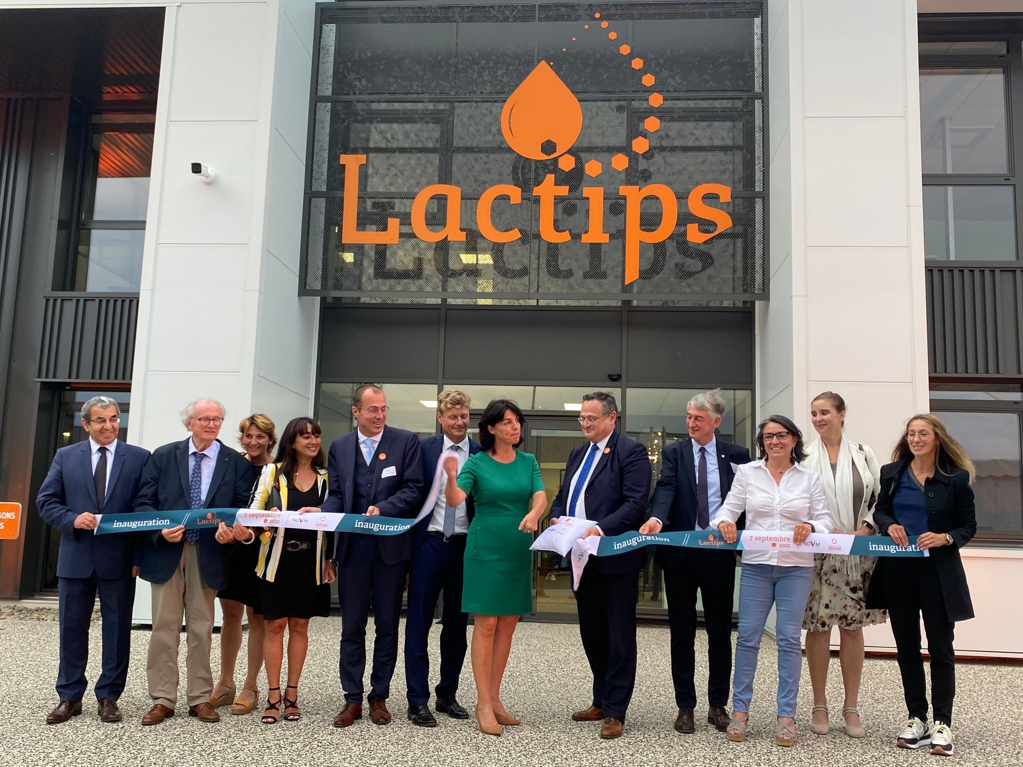INAUGURATION LACTIPS – Mairie Saint Paul en Jarez